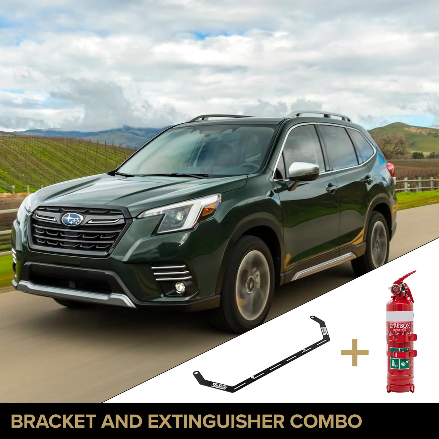 Subaru Forester SK (2018-2024) Fire Extinguisher Bracket – Kap Industries